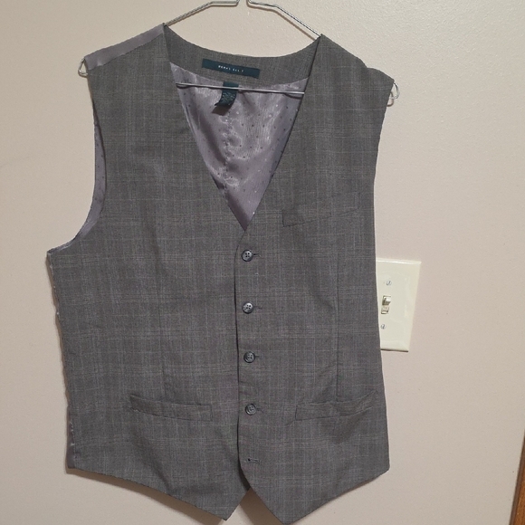 Perry Ellis | Suits & Blazers | Perry Ellis Gray Suit Vest | Poshmark